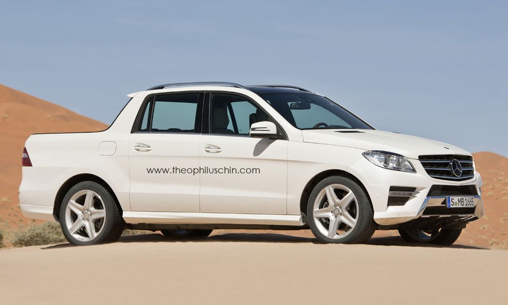 Pick-up klasy premium od Mercedesa?