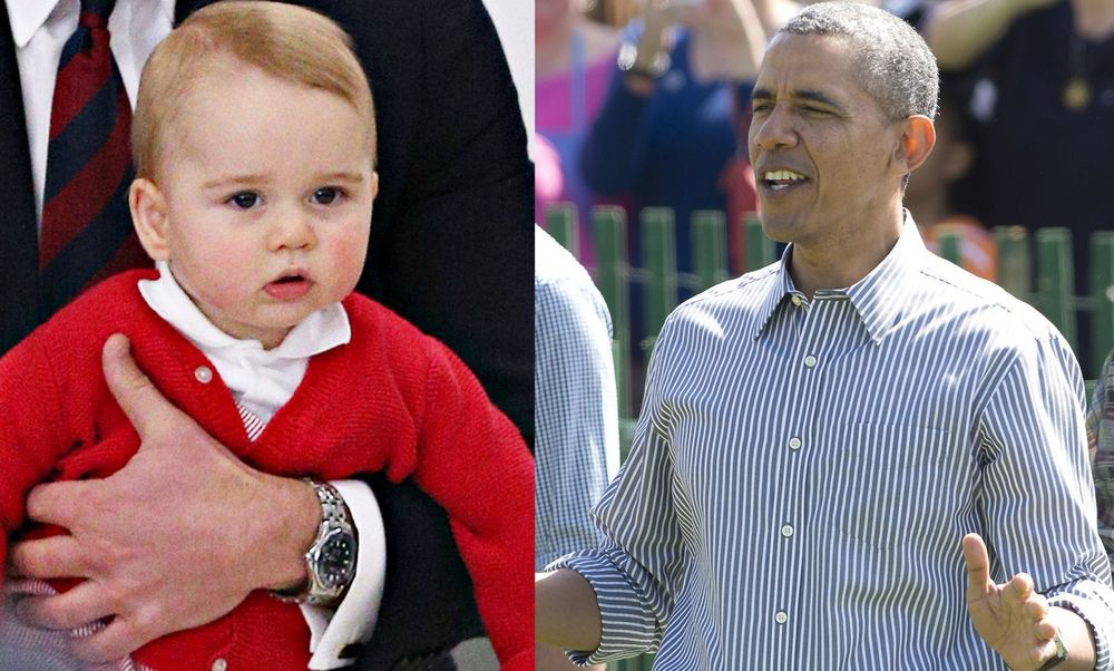 Książę Jerzy na długo zapamięta ten prezent. Co Barack Obama podarował mu na pierwsze urodziny?