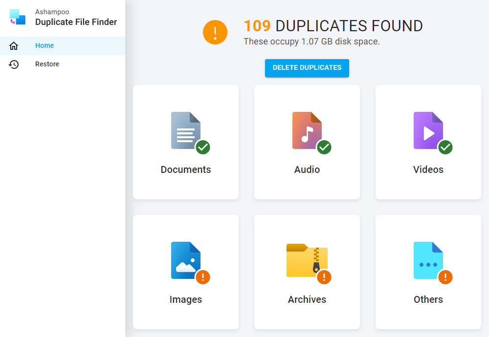 Ashampoo Duplicate File Finder⁠ 1.0.1 - dobreprogramy