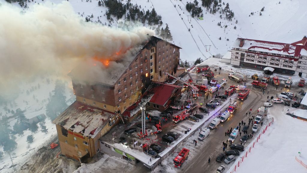 Tragedy in Turkey: Kartalkaya ski resort fire claims 76 lives