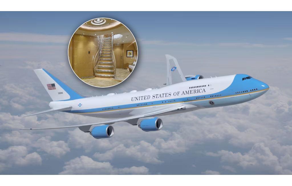 Qatar's royal jet transforms into opulent Air Force One