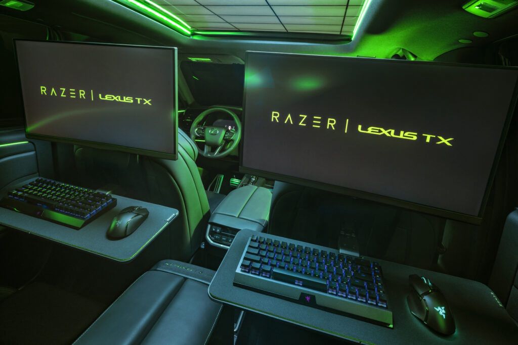 First ever gaming car unveiled: Inside the Razer Lexus TX, the off-road ...