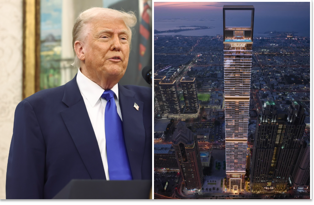 Trump launches ambitious skyscraper project in Dubai