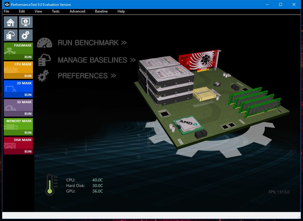 PassMark PerformanceTest 11.1 Build 1008 - dobreprogramy