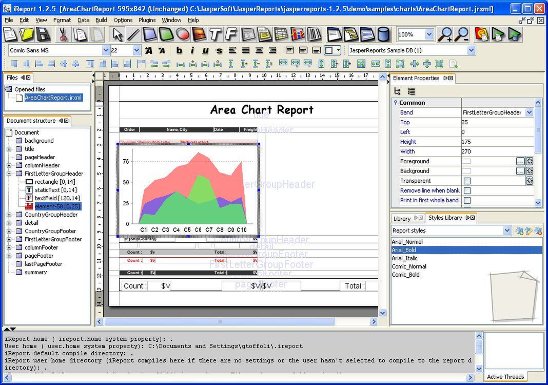 Nowe raporty JasperReports