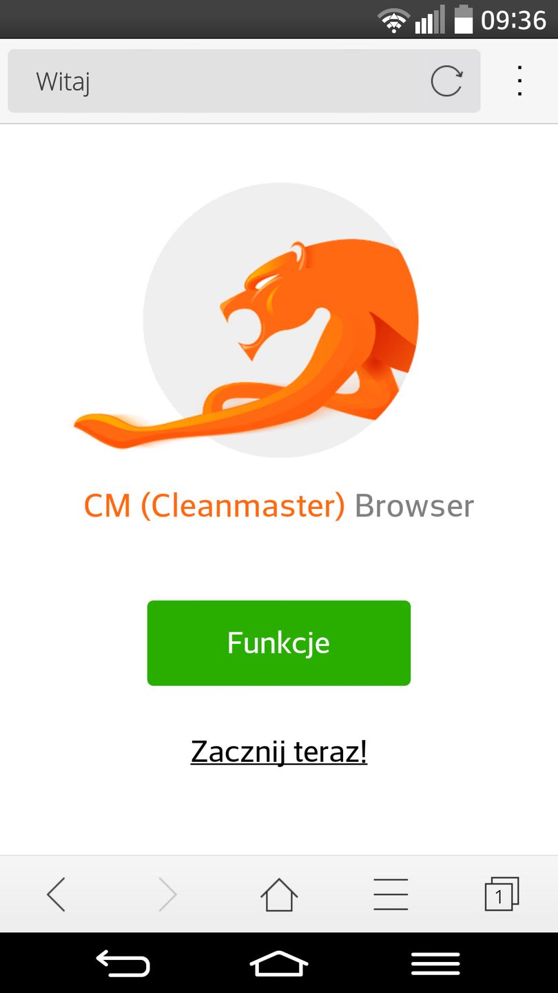 CM Browser 5.22.21.0051 (Android) - dobreprogramy