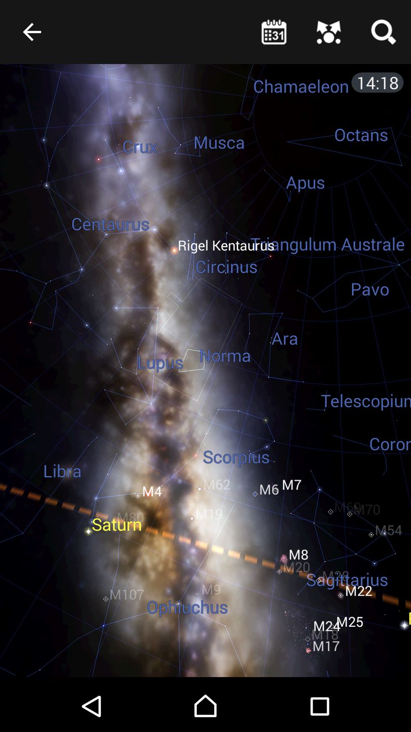 Star Chart 4.3.14 (Android) - dobreprogramy