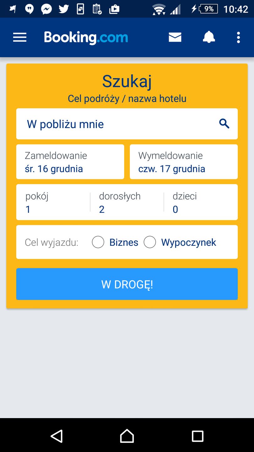 Booking.com (Android) - dobreprogramy