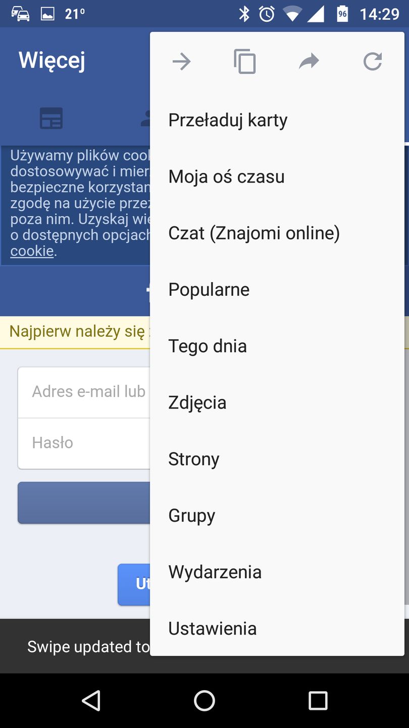 Swipe for Facebook 9.0.1 (Android) - dobreprogramy