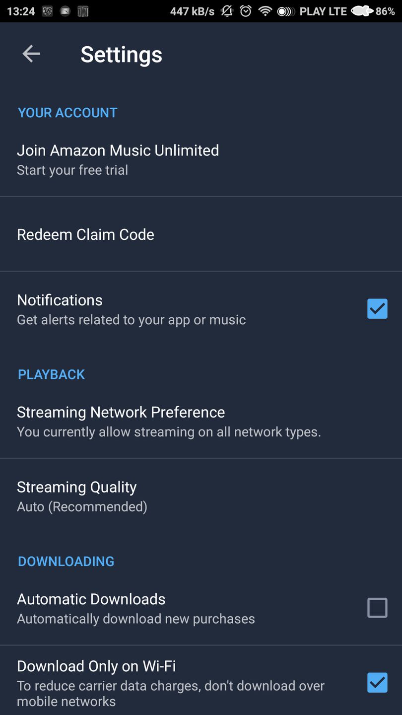 Amazon Music (Android) - dobreprogramy