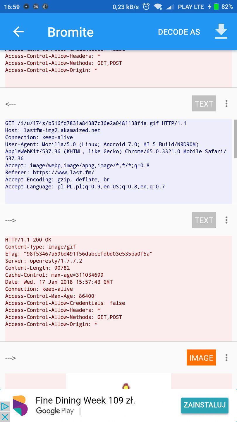 Packet Capture 1.7.2 (Android) - dobreprogramy