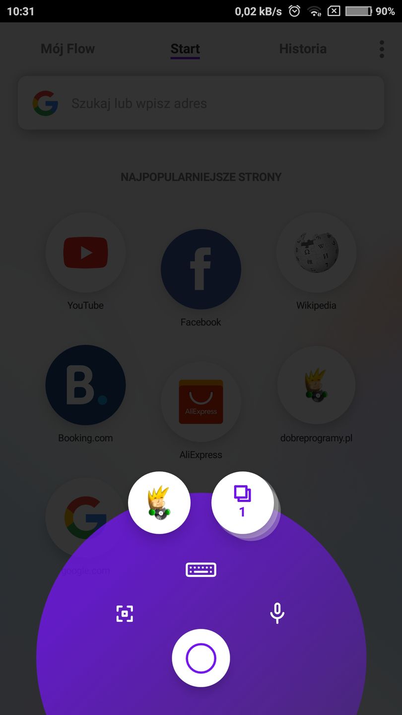 Opera Touch 2.9.6 (Android) - dobreprogramy