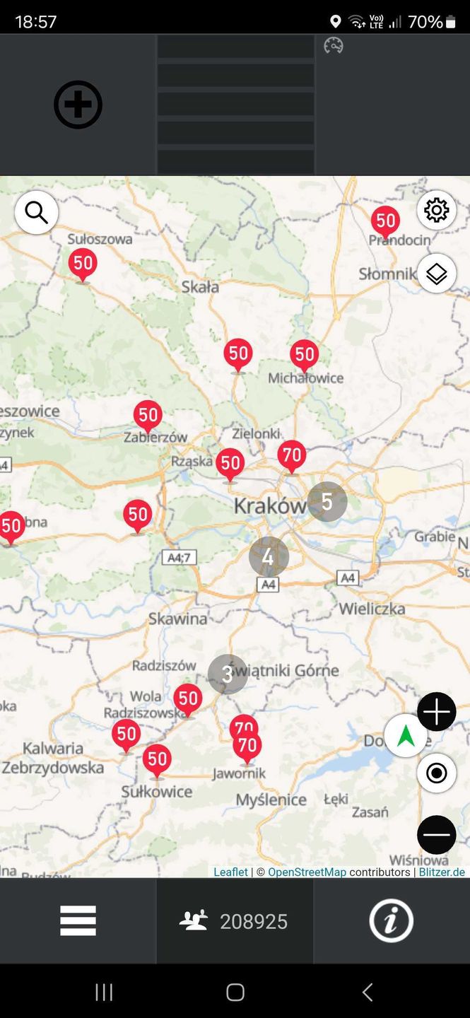 CamSam – Alerty na fotoradary (Android) - dobreprogramy