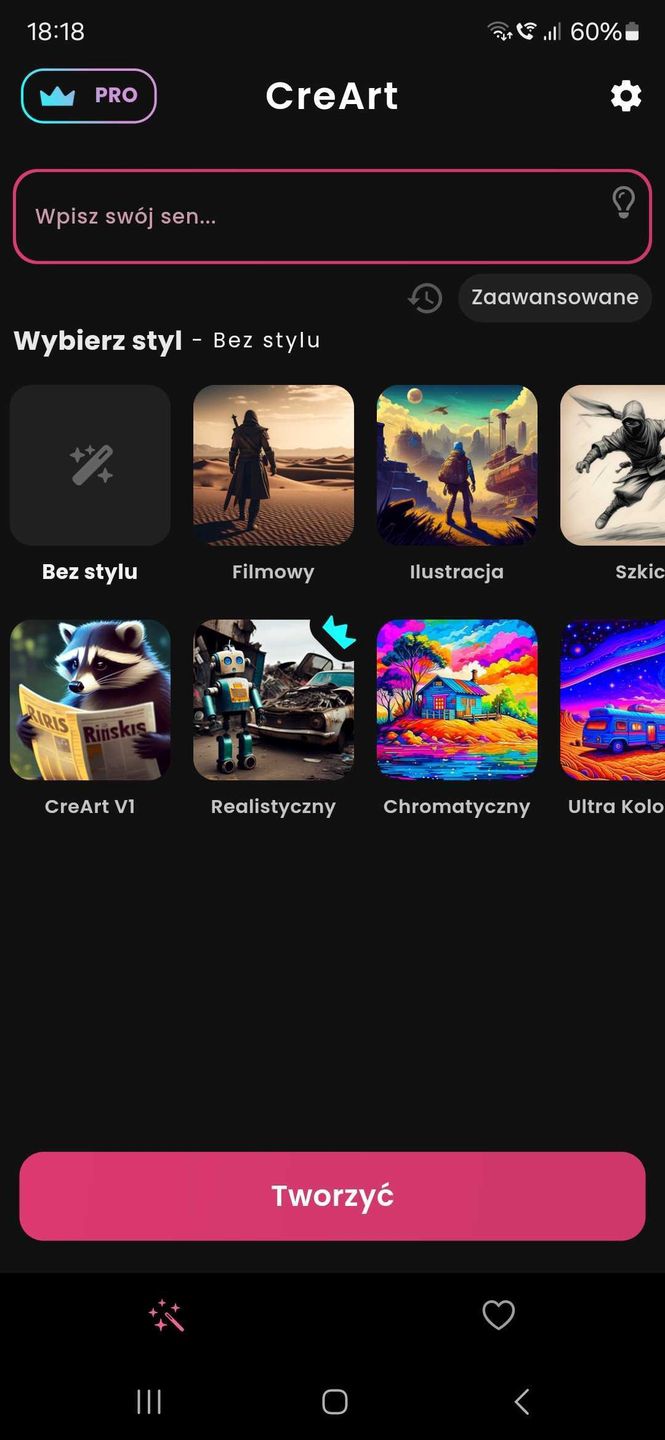 CreArt - AI Image Generator 2.5.7 (Android) - dobreprogramy