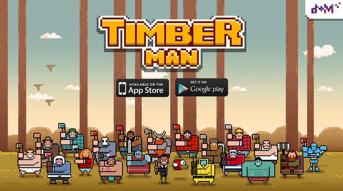 Timberman, polska gra o drwalu, na pierwszym miejscu amerykańskiego AppStore