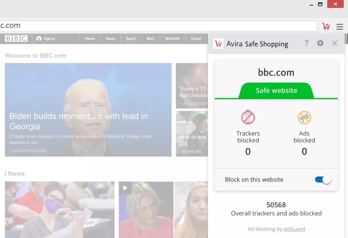 Avira Safe Shopping dla Edge 4.2.7.2402 - dobreprogramy