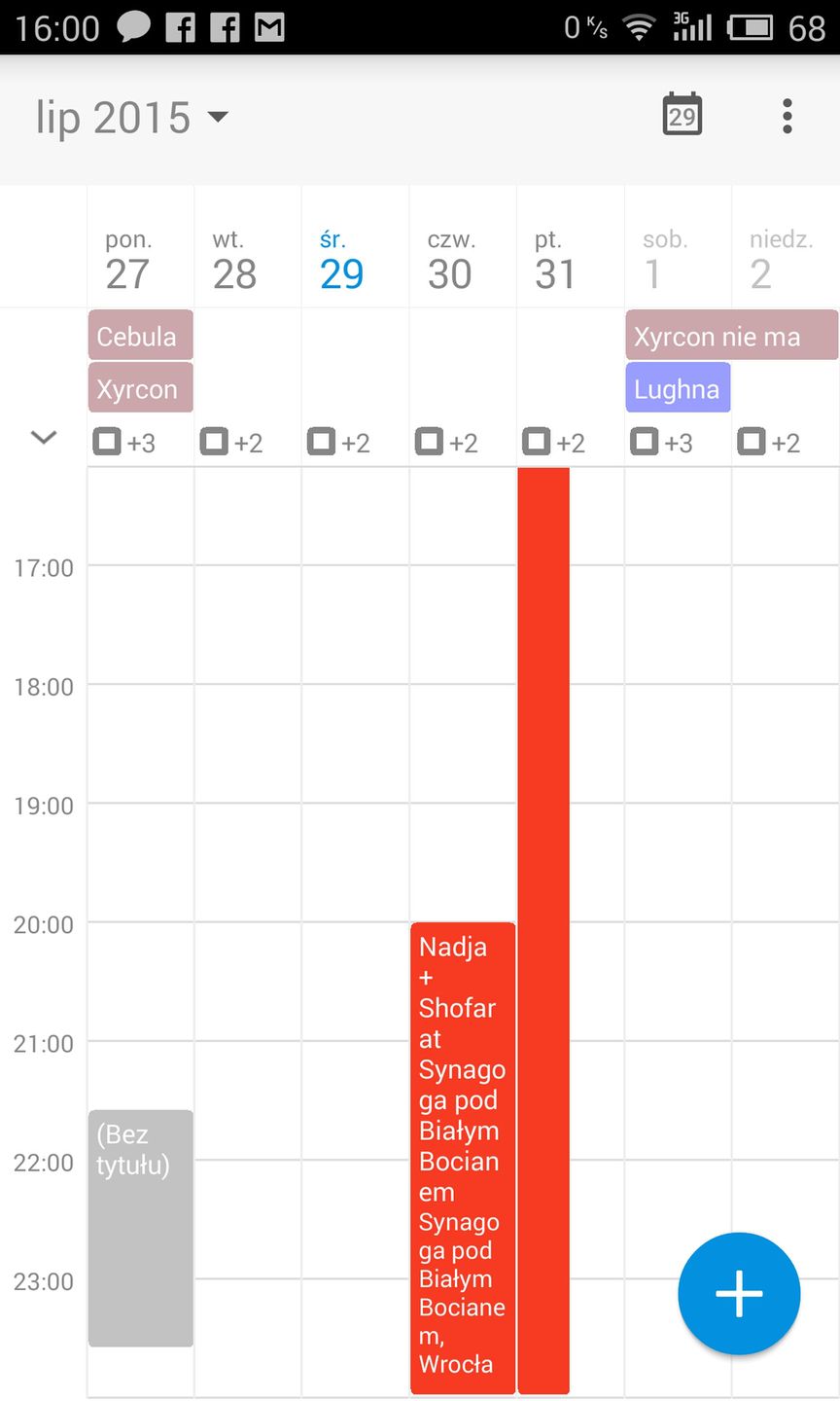 Boxer Calendar 1.2 (Android) - dobreprogramy