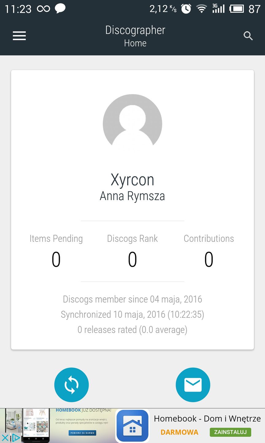Discographer 1.4.9 (Android) - dobreprogramy