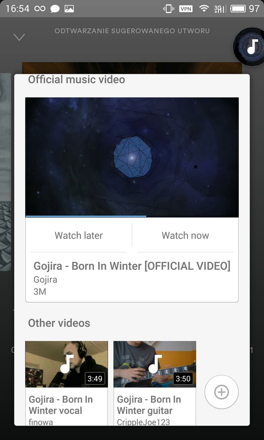 Find music videos - Music Mate (Unreleased) beta (Android) - dobreprogramy