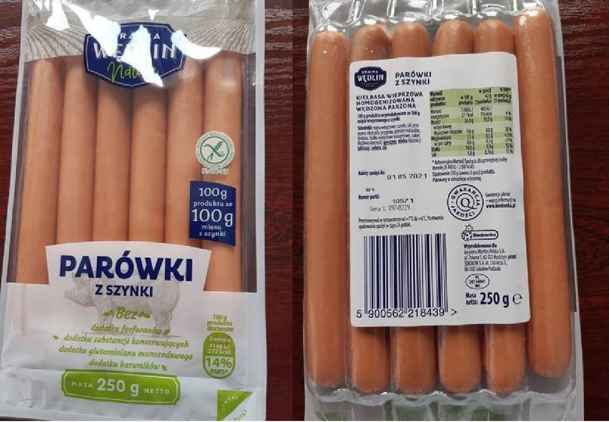 GiS wycofuje parówki z Biedronki. Jest w nich groźna bakteria