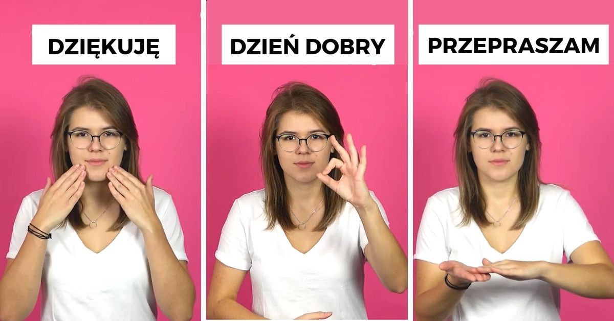 Język migowy bez tajemnic i 13 najpopularniejszych zwrotów, które ...