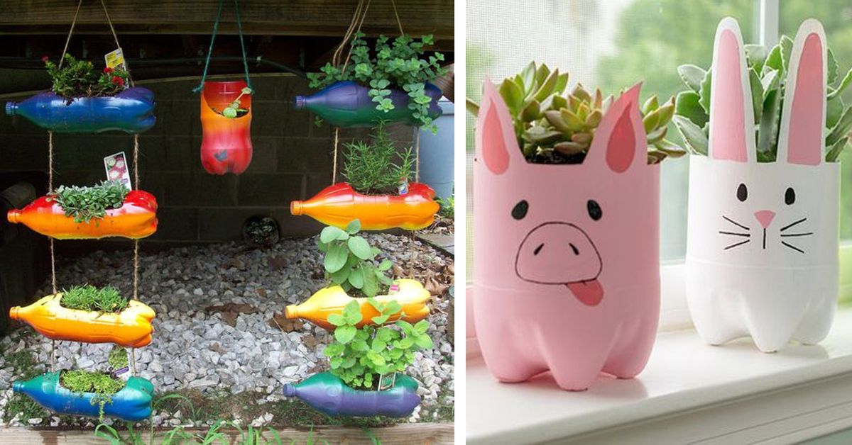 17 Brilliant Ideas for Reuse of Plastic Bottles. You Can Create Wonders ...
