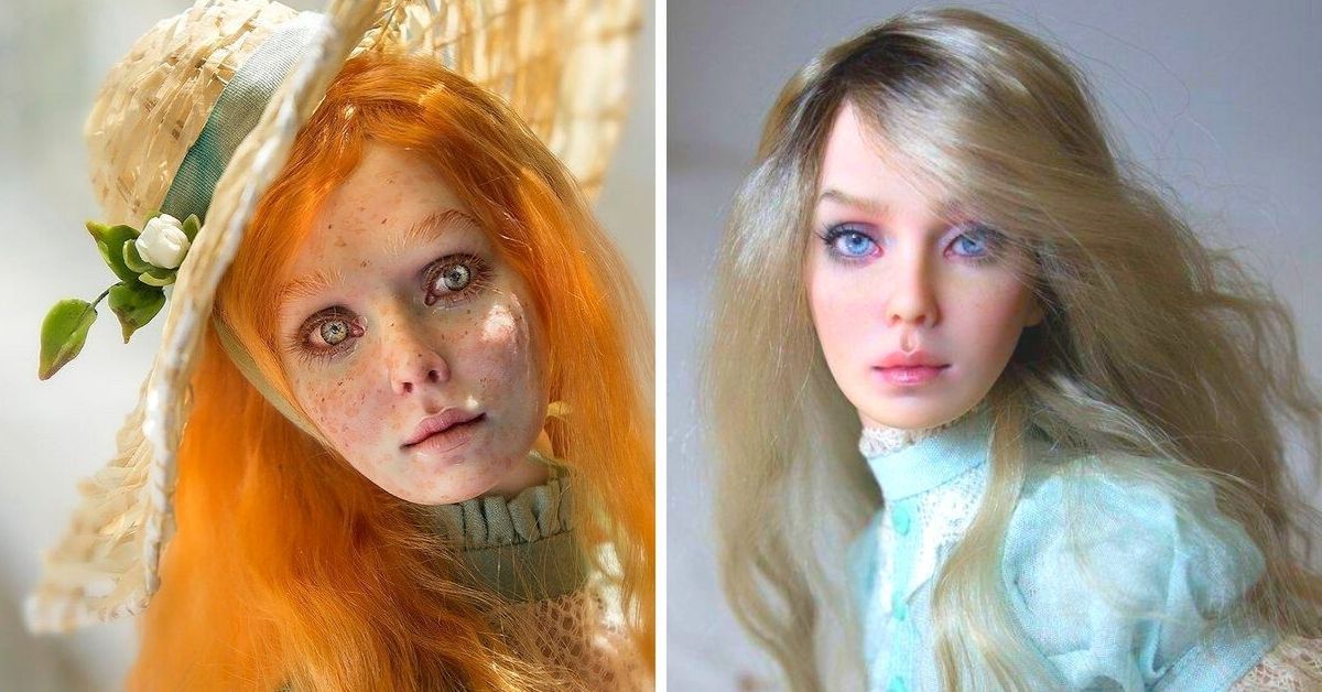 23 Hyper-Realistic Dolls That Look Like Living Creatures. Charming Toys ...