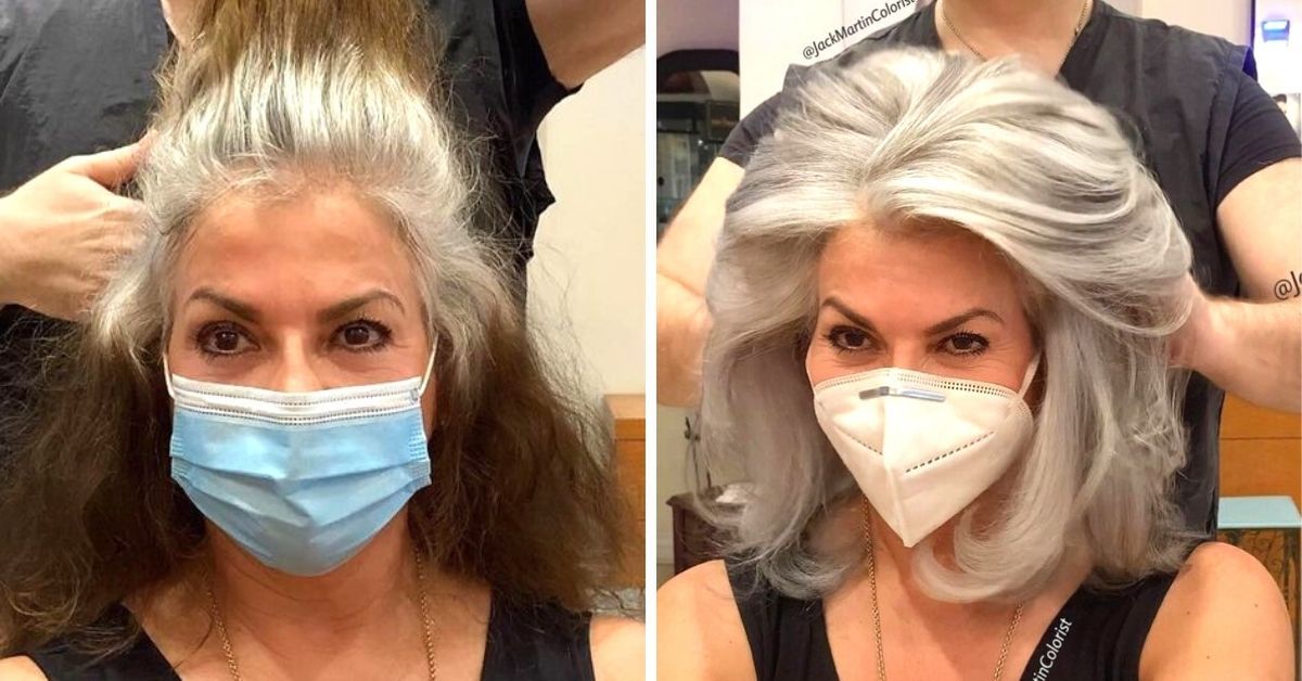 23 Women Who Are Not Scared to Wear Ash Grey Hair Color. Ash Grey ...