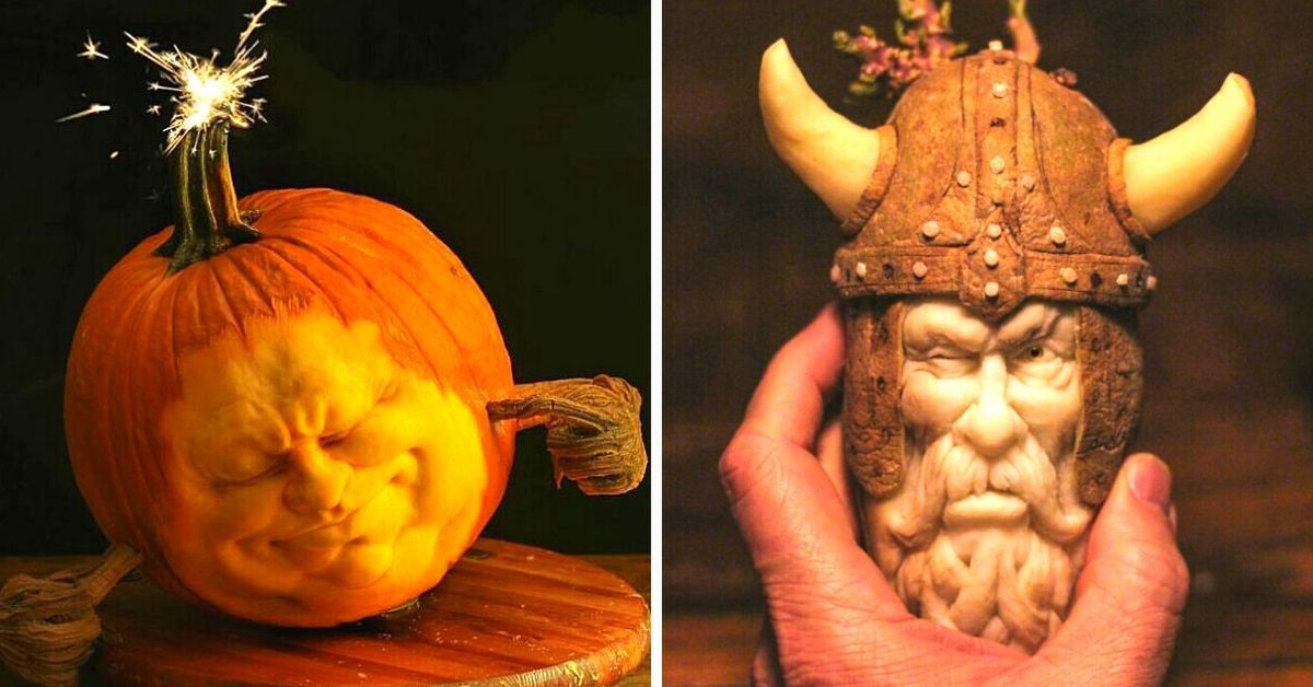 21 Fruit and Vegetable Sculptures that Look Like Horror Movie ...