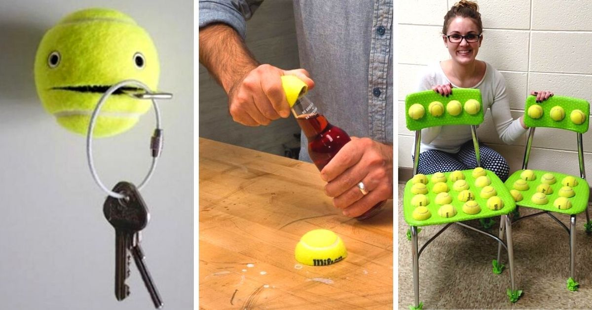 23 Surprising Ideas for Using Tennis Balls. Not Only Tennis Players ...