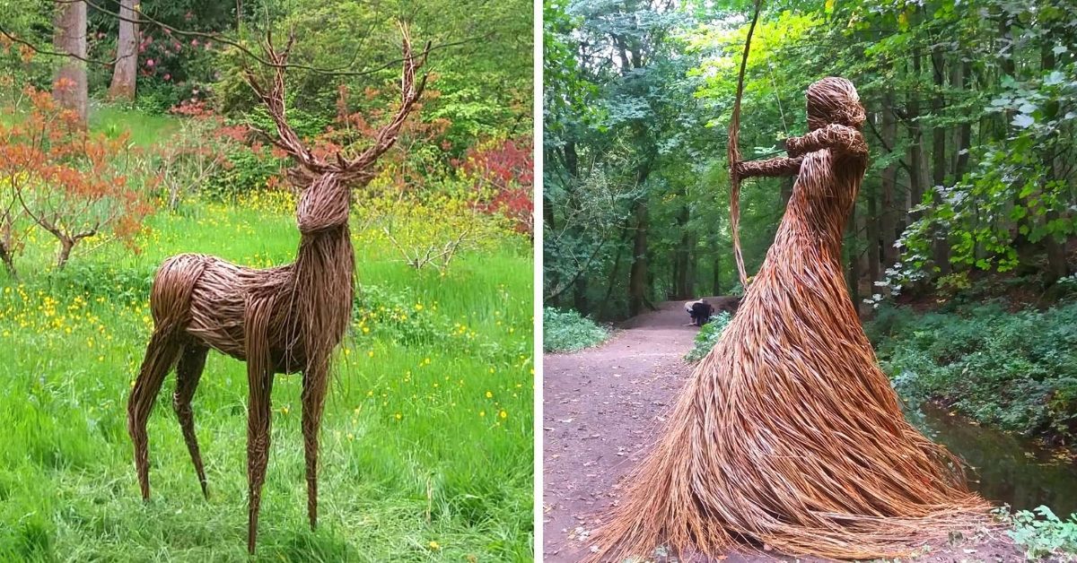 15 Twig Weaving Sculptures That Were Created for the Love of Nature ...