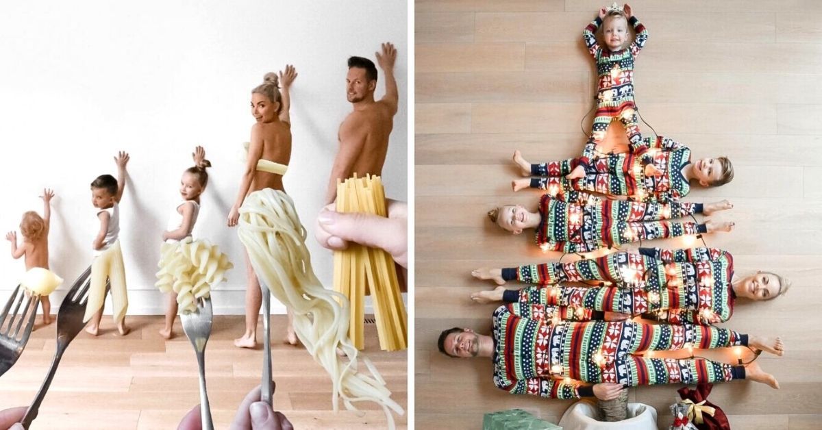 20 Funny Family Photo Ideas. This Canadian Family Has an Awesome Sense ...