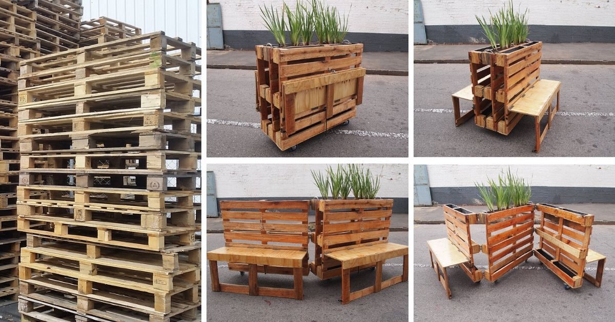 25 Extraordinary Ideas How to Recycle Old Pallets. They Will Breathe ...