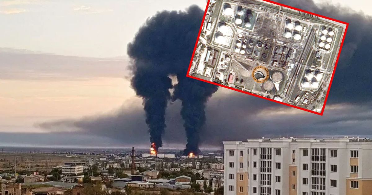 Raging fire at Crimean oil terminal spells disaster for Russia