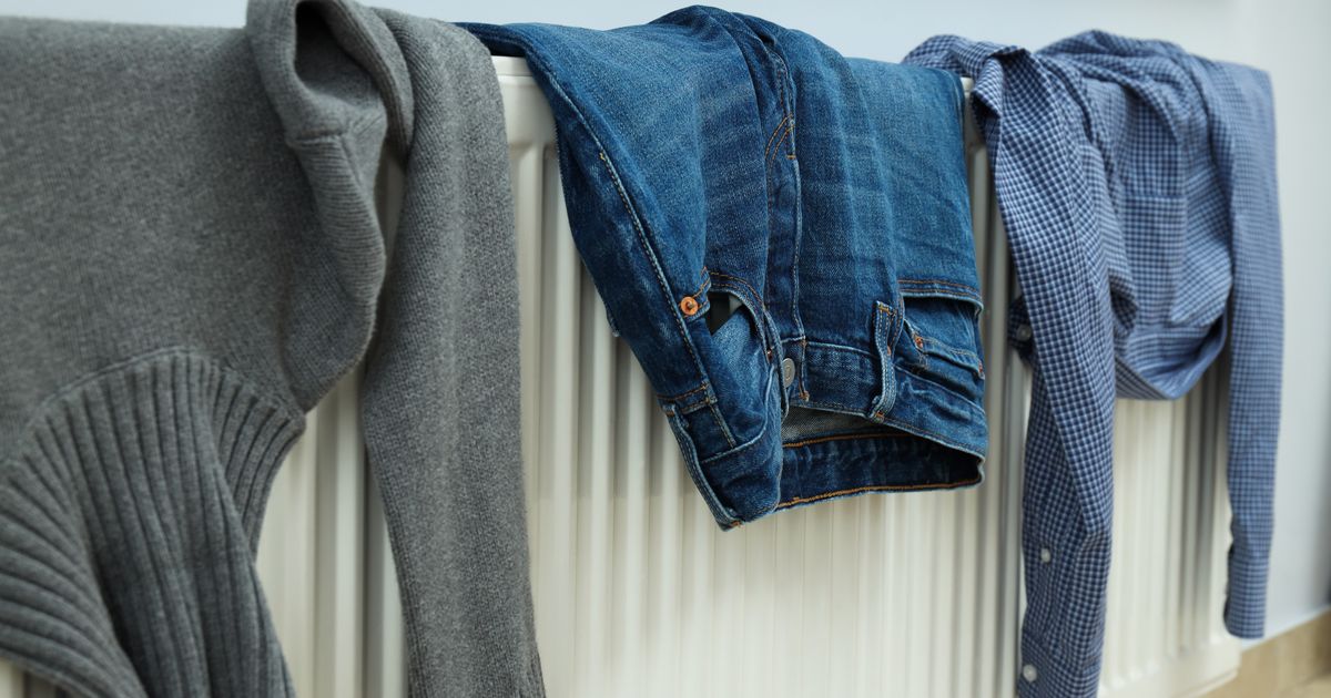 Winter laundry warning: Avoid drying clothes on radiators