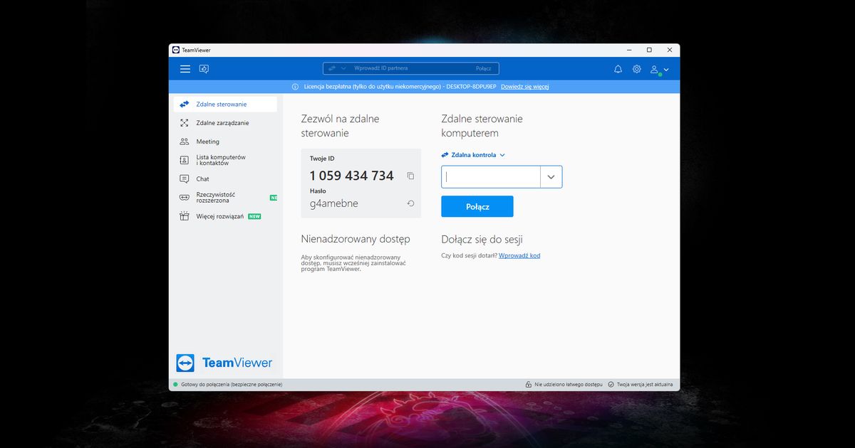 TeamViewer: jak nawiązać zdalne połączenie z komputerem?