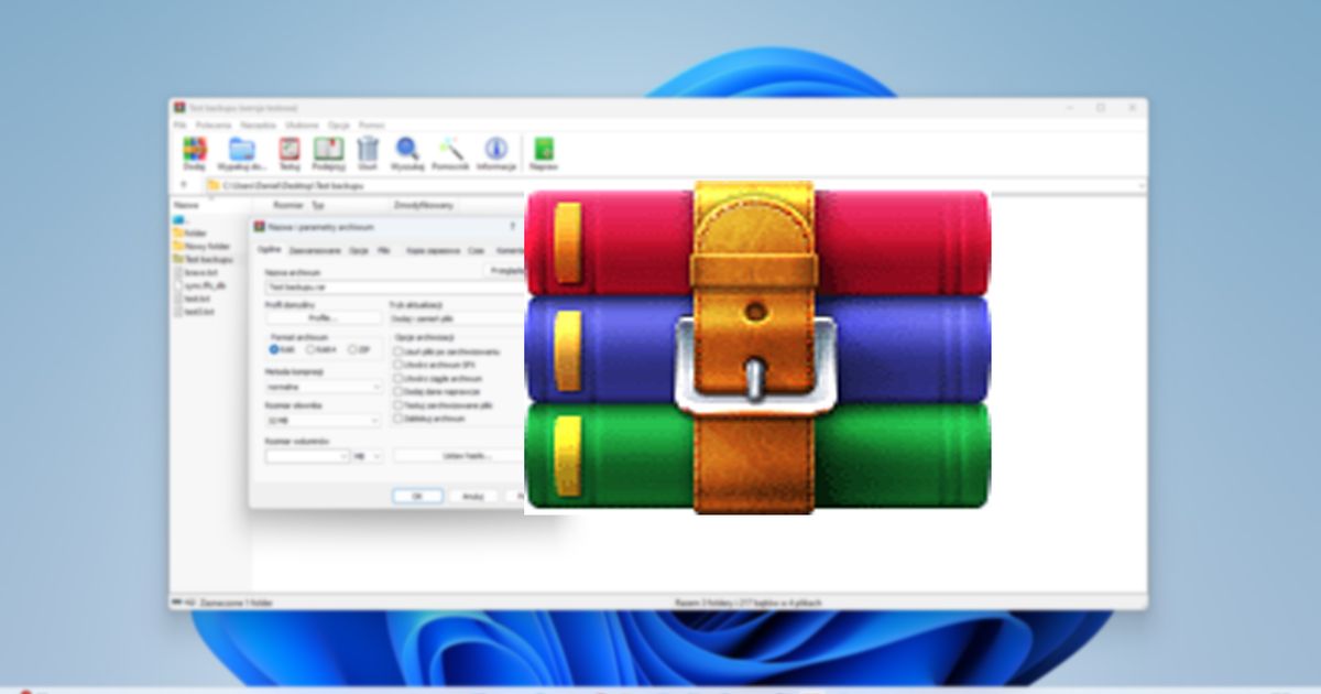WinRAR: Jak podzielić plik na mniejsze części?