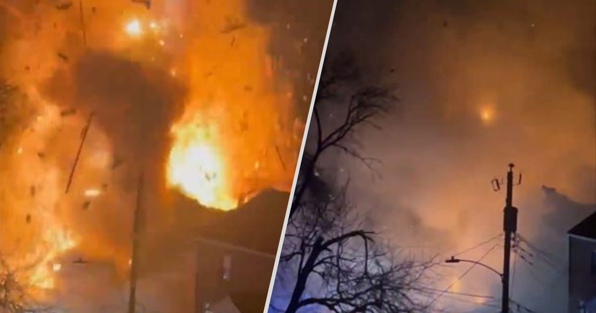 Powerful explosion in Arlington. Building explodes as police attempt entry