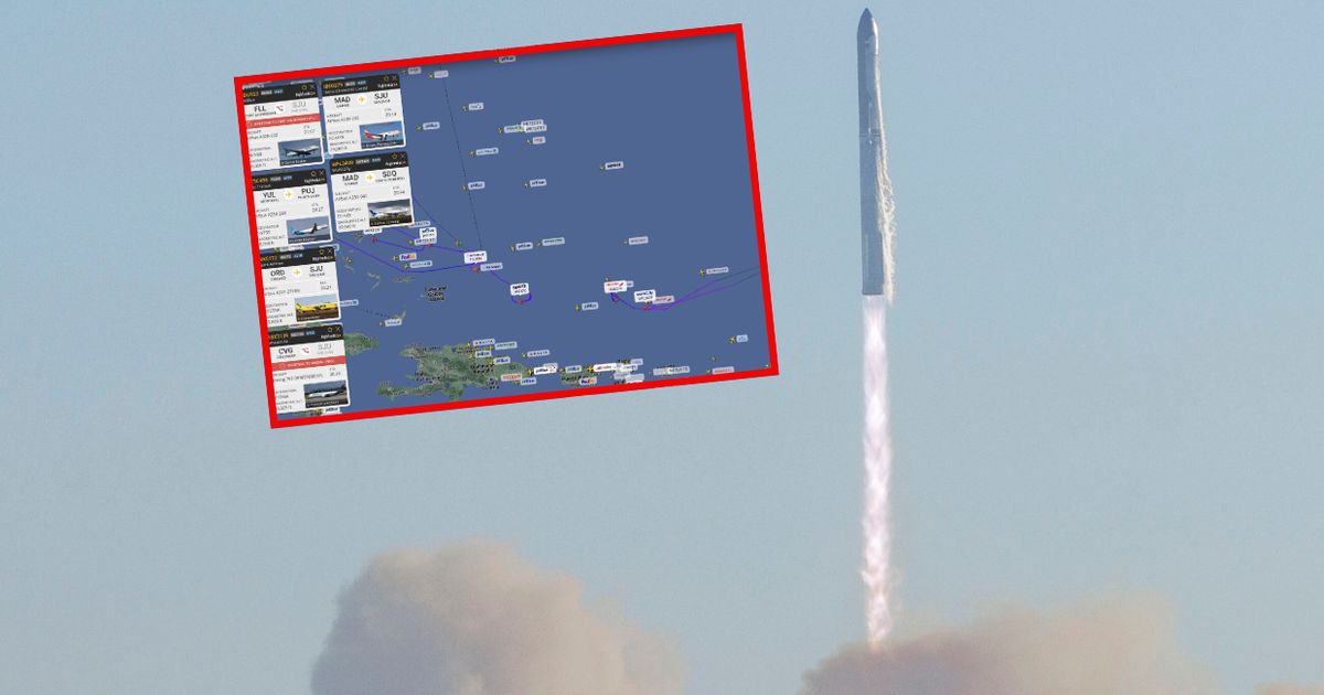 Starship breaks up mid-flight, debris forces plane diversions