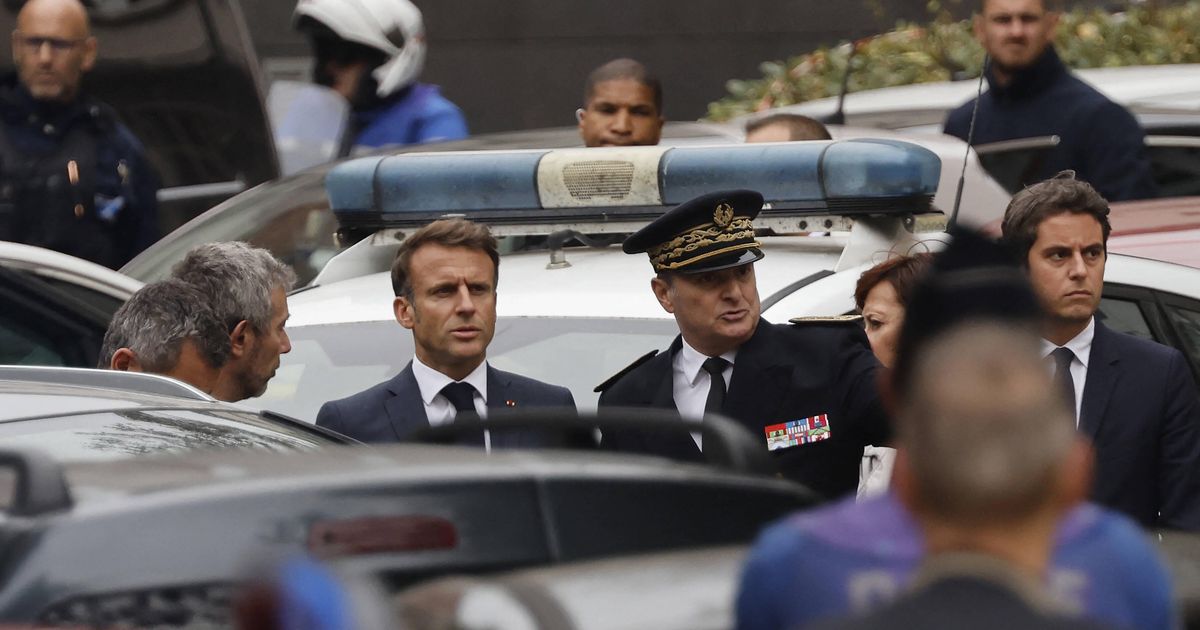 Highest level of alert in France. Barbaric crime