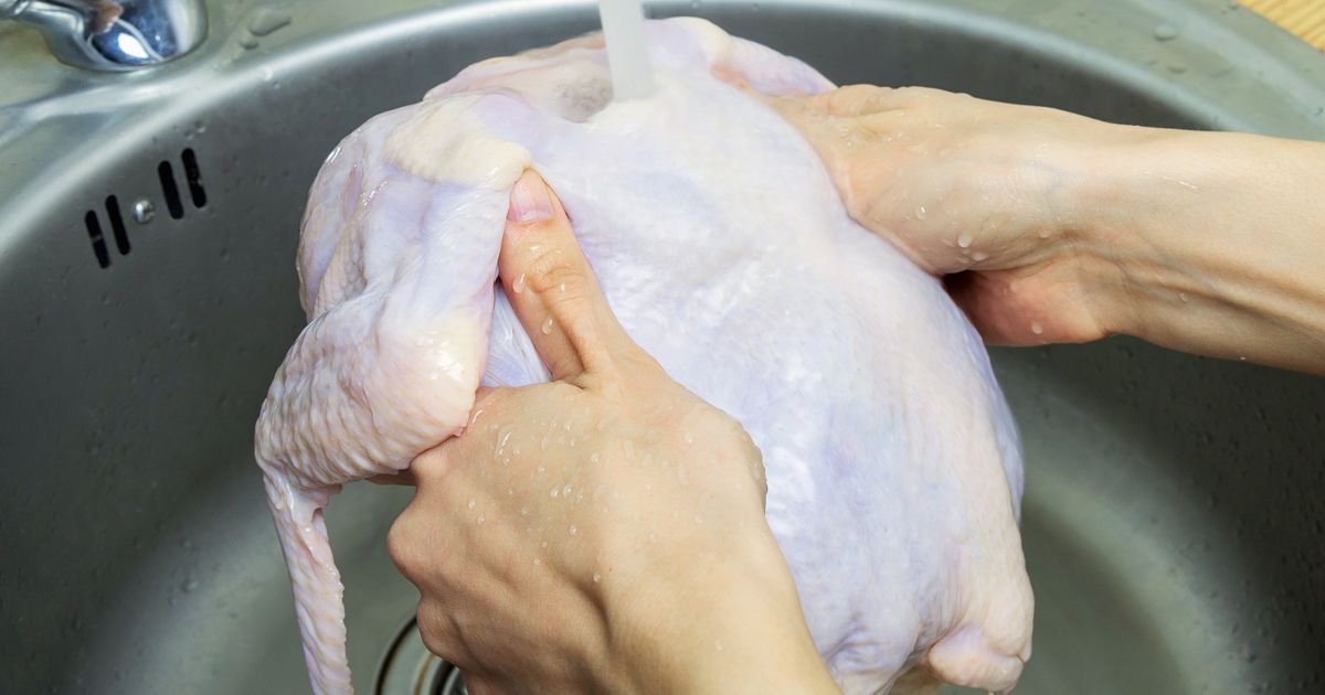 Skip washing meat: Focus on cooking for safety