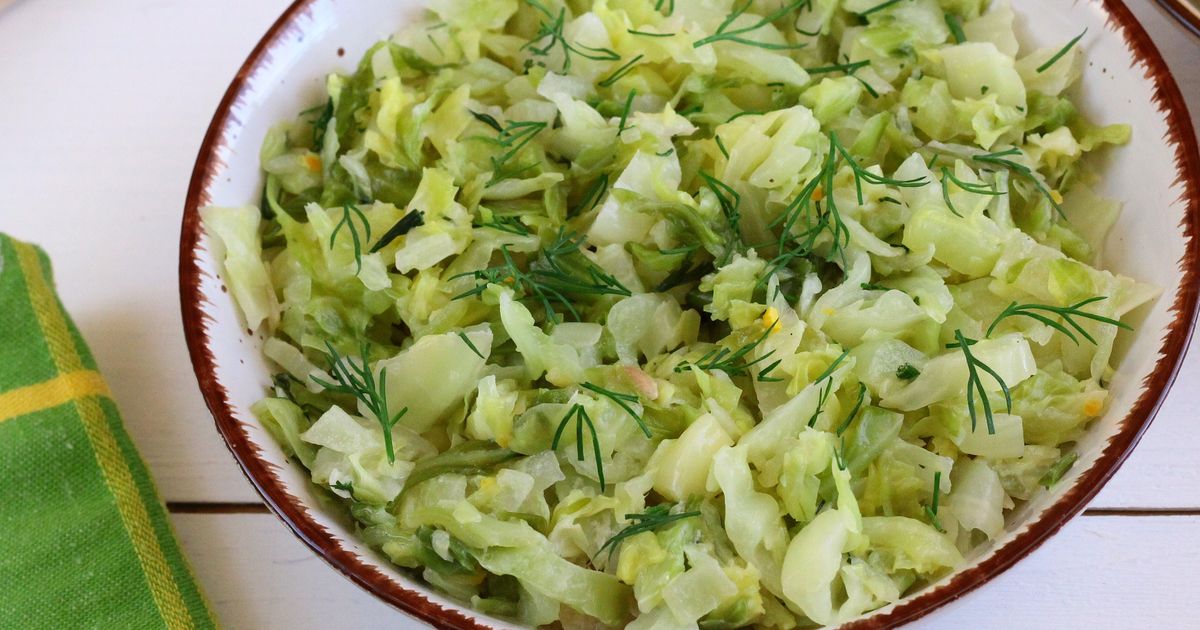 Young cabbage gets a flavorful twist with smoked plums