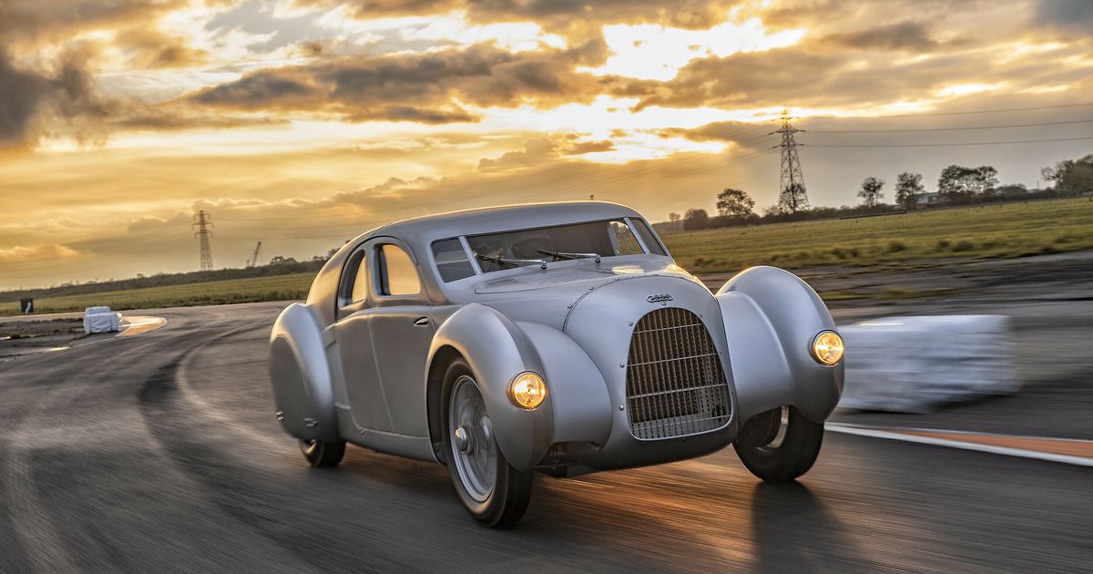 Audi revives an icon: 16-cylinder auto union type 52 hits the road