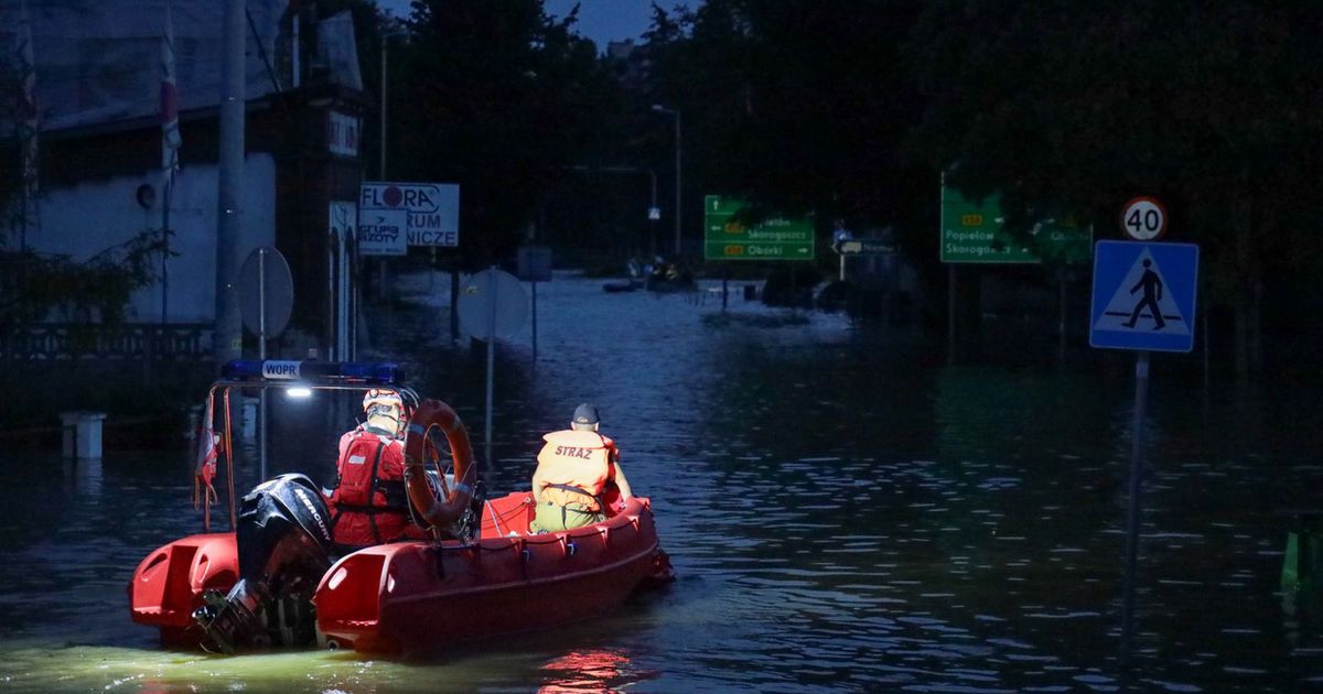 Two U.S. soldiers rescued from turbulent Polish River by firefighters