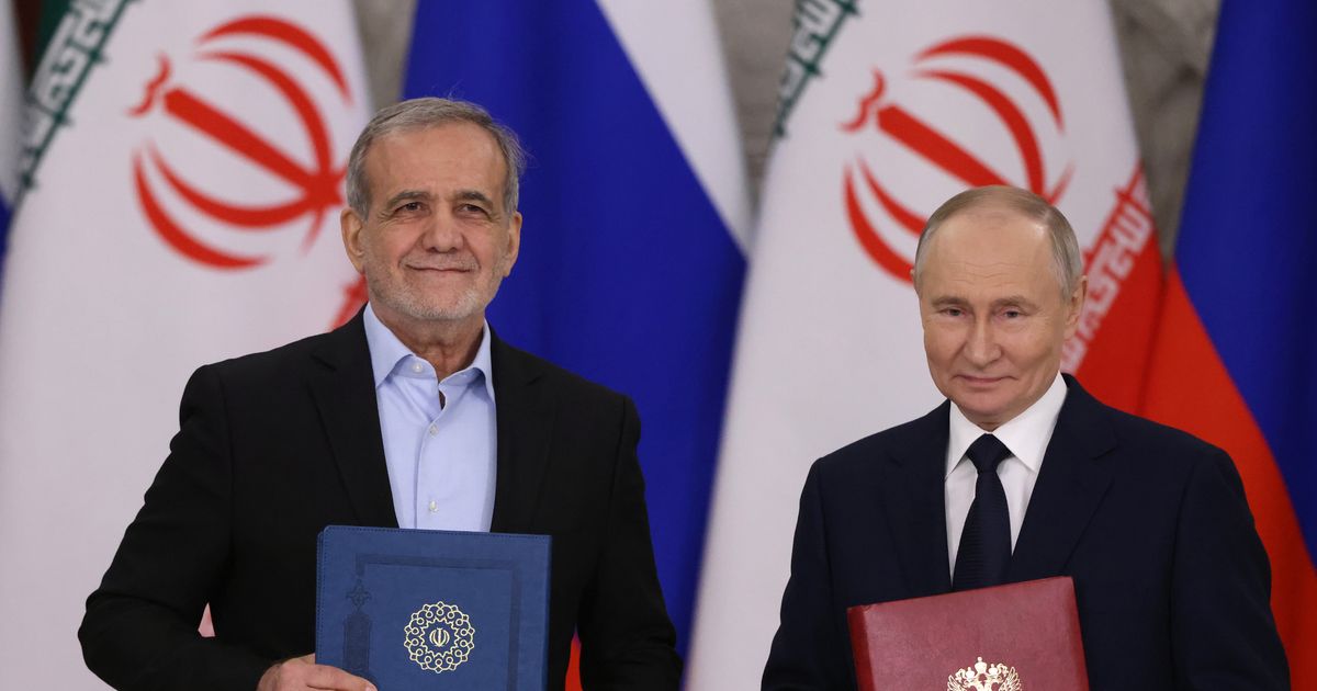 Russia and Iran seal 20-year strategic partnership deal