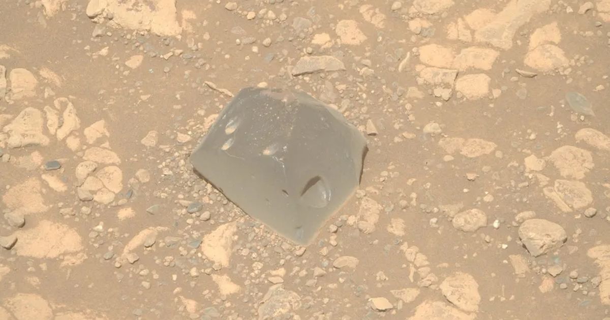 Marsrover entdeckt mysteriösen "Schädel-Felsen" in Port Anson