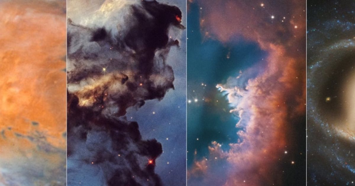 Hubble marks 35 years with stunning cosmic imagery release