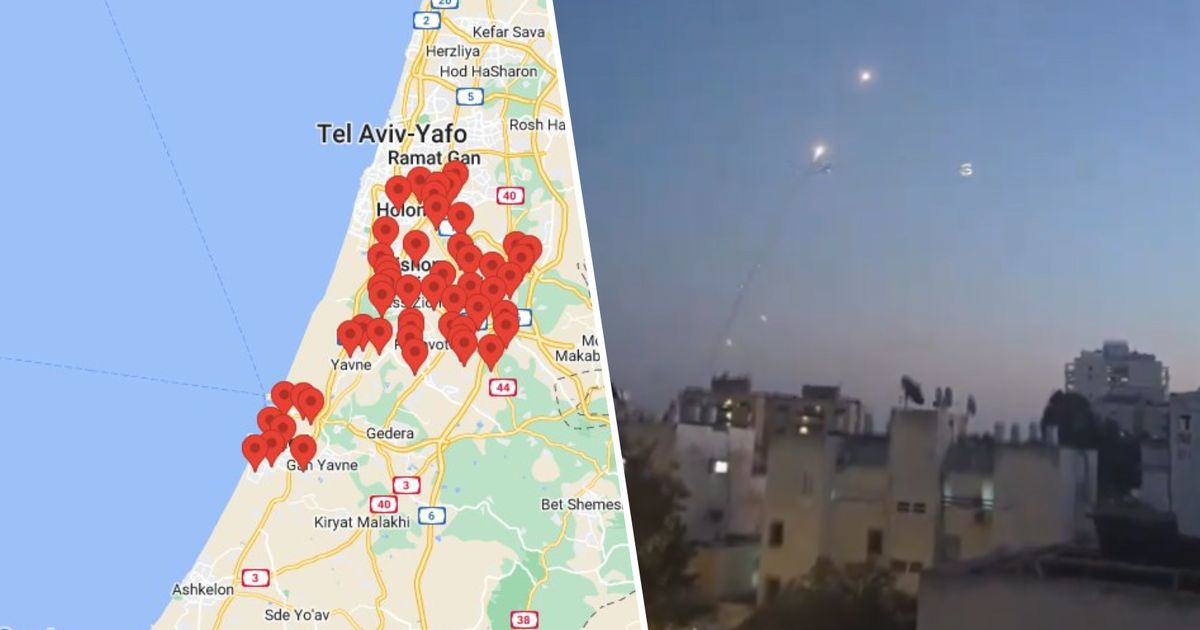 Potężny atak rakietowy. Hamas bombarduje Izrael [RELACJA NA ŻYWO]