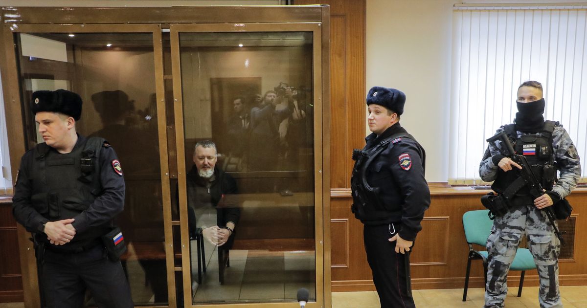 Ex-separatist leader Strelkov sentenced to prison in Russia for online extremism