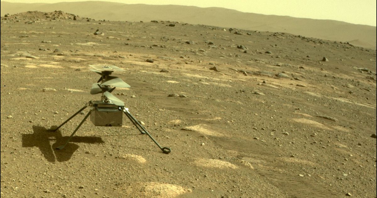 NASA helicopter's Ingenuity goodbye call